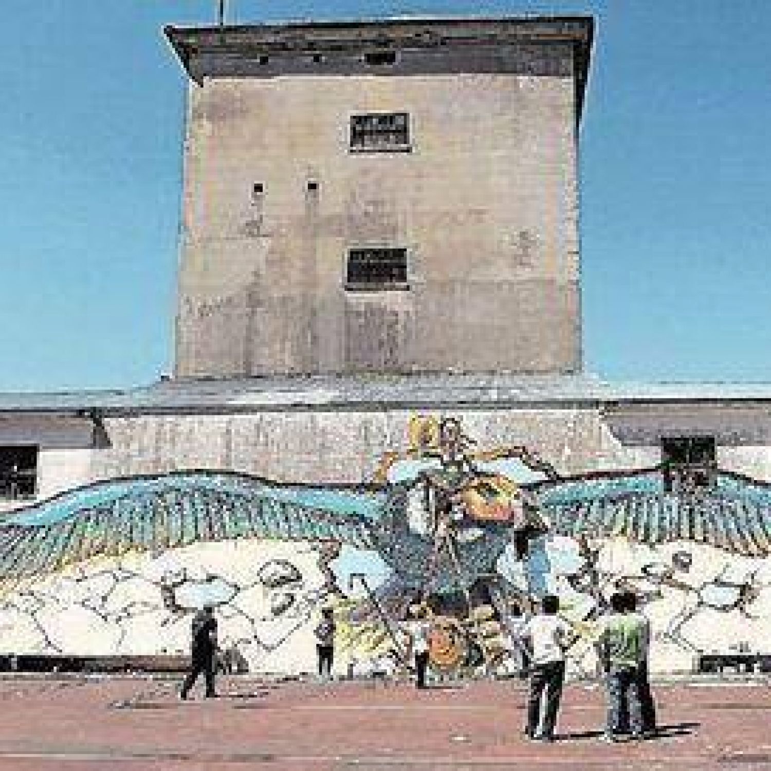 Inauguran mural en la cárcel de Devoto