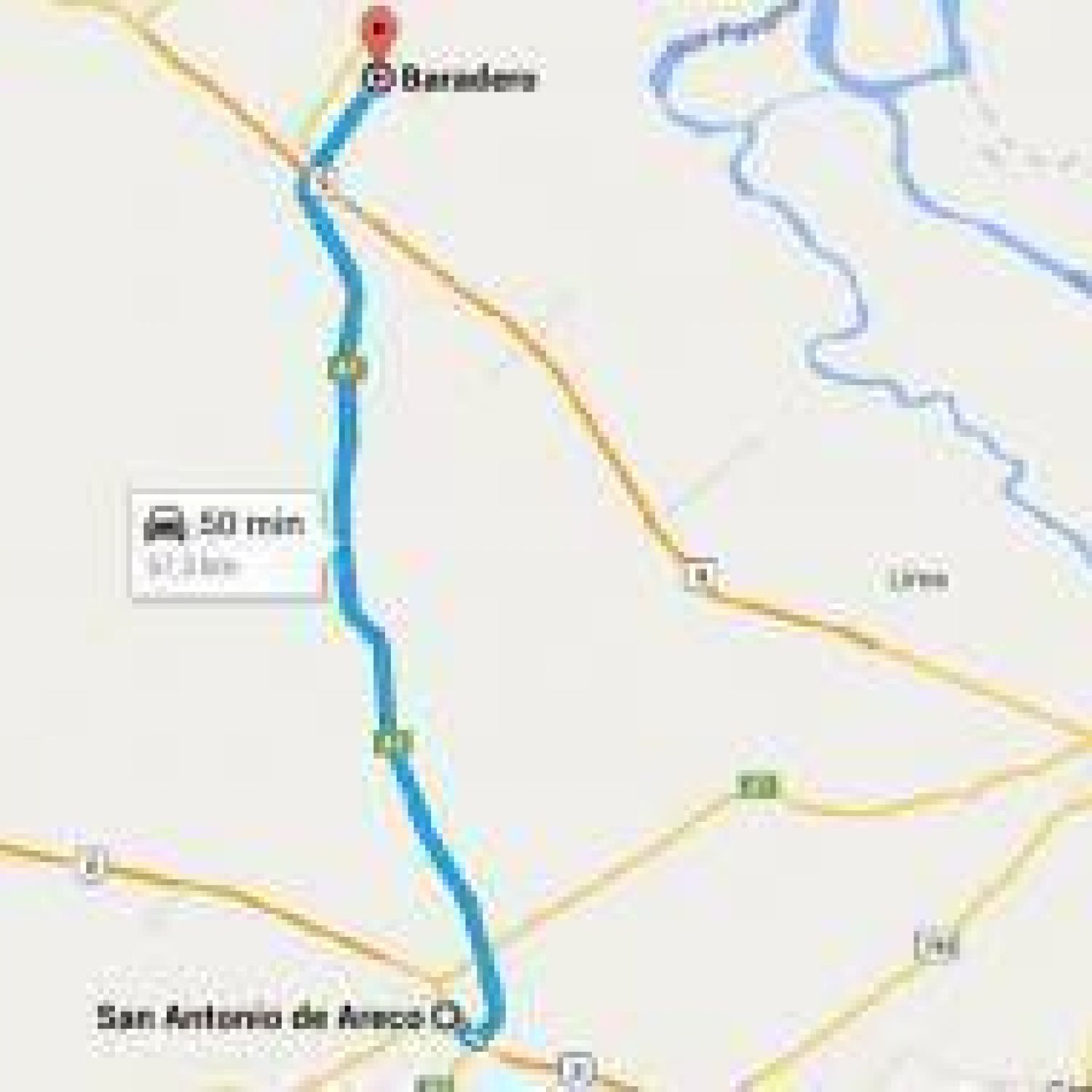 Vecinos reclaman por el estado de la Ruta 41