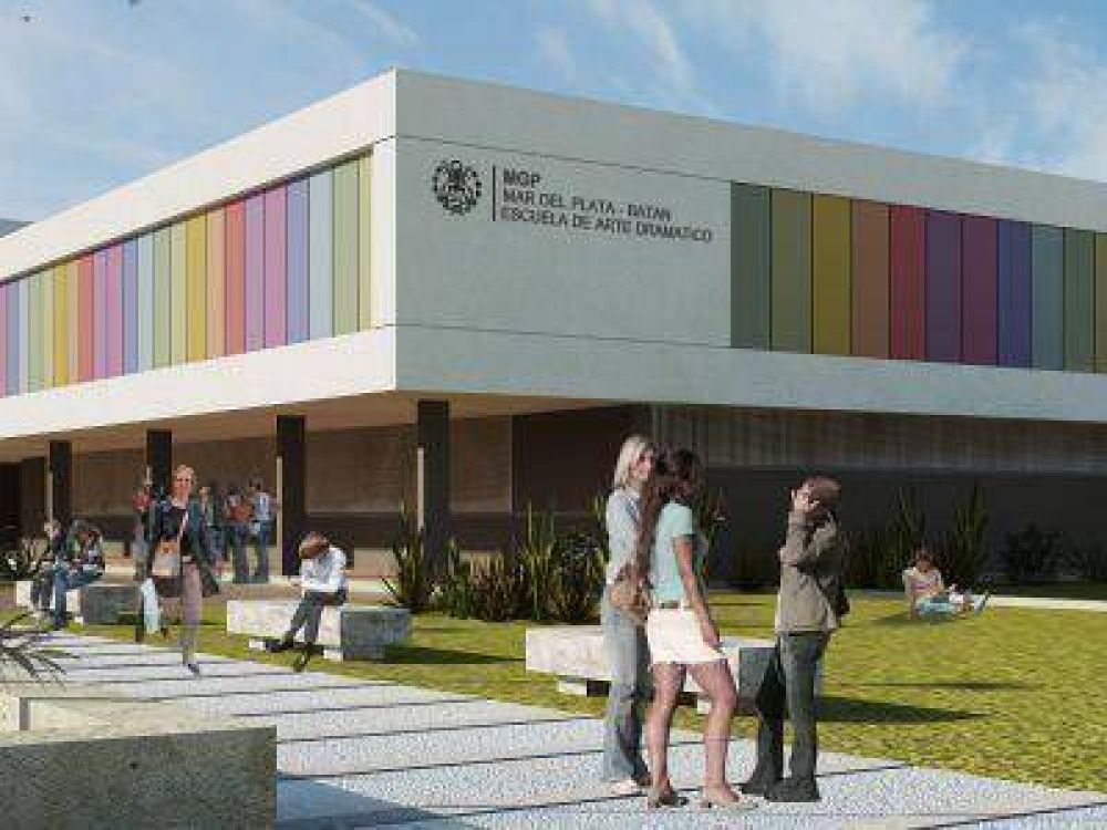 En agosto licitarán el nuevo edificio de la Escuela de Arte Dramático