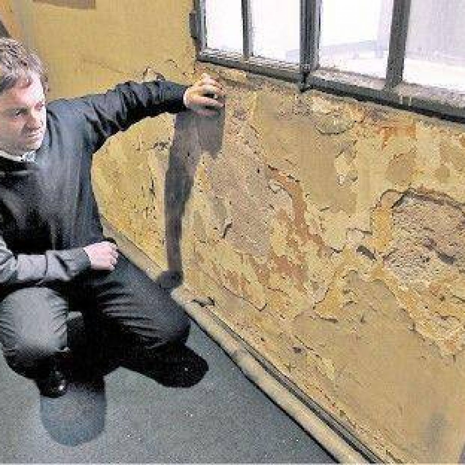 Un edificio deteriorado y en riesgo para el pasado argentino