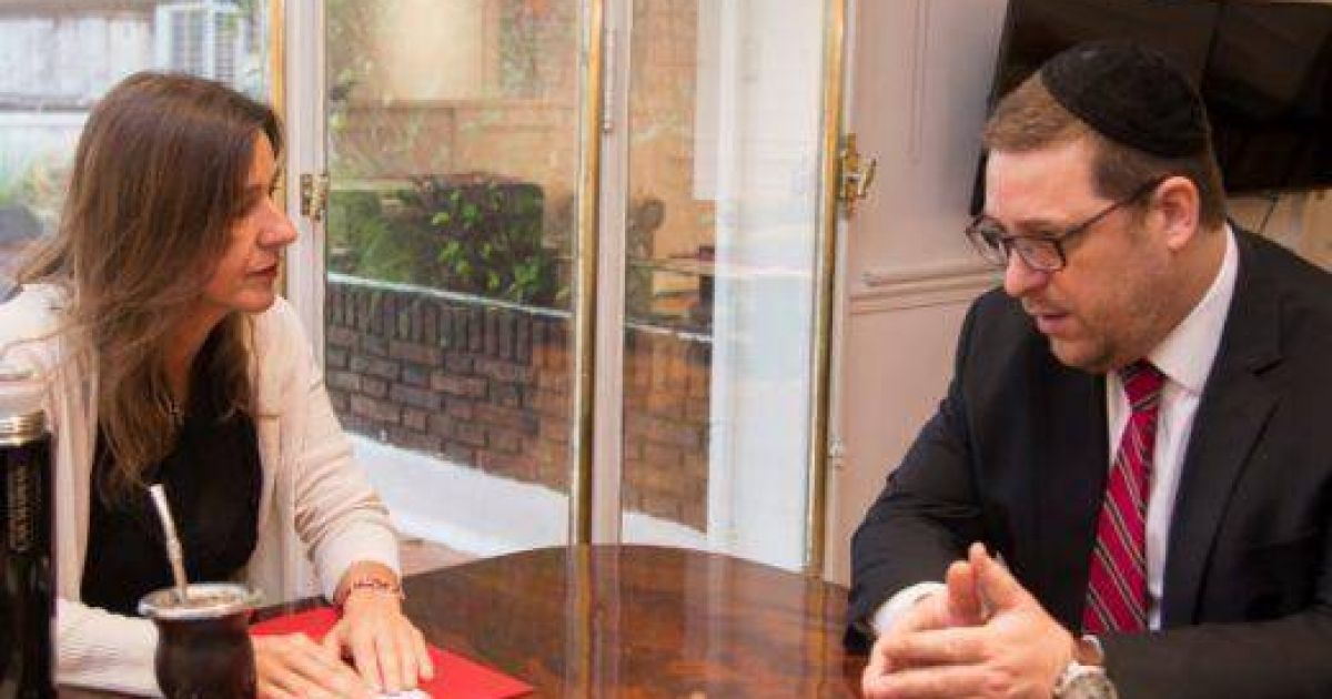 La Ministra de Seguridad, Sabina Frederic, se reunió con el presidente ...