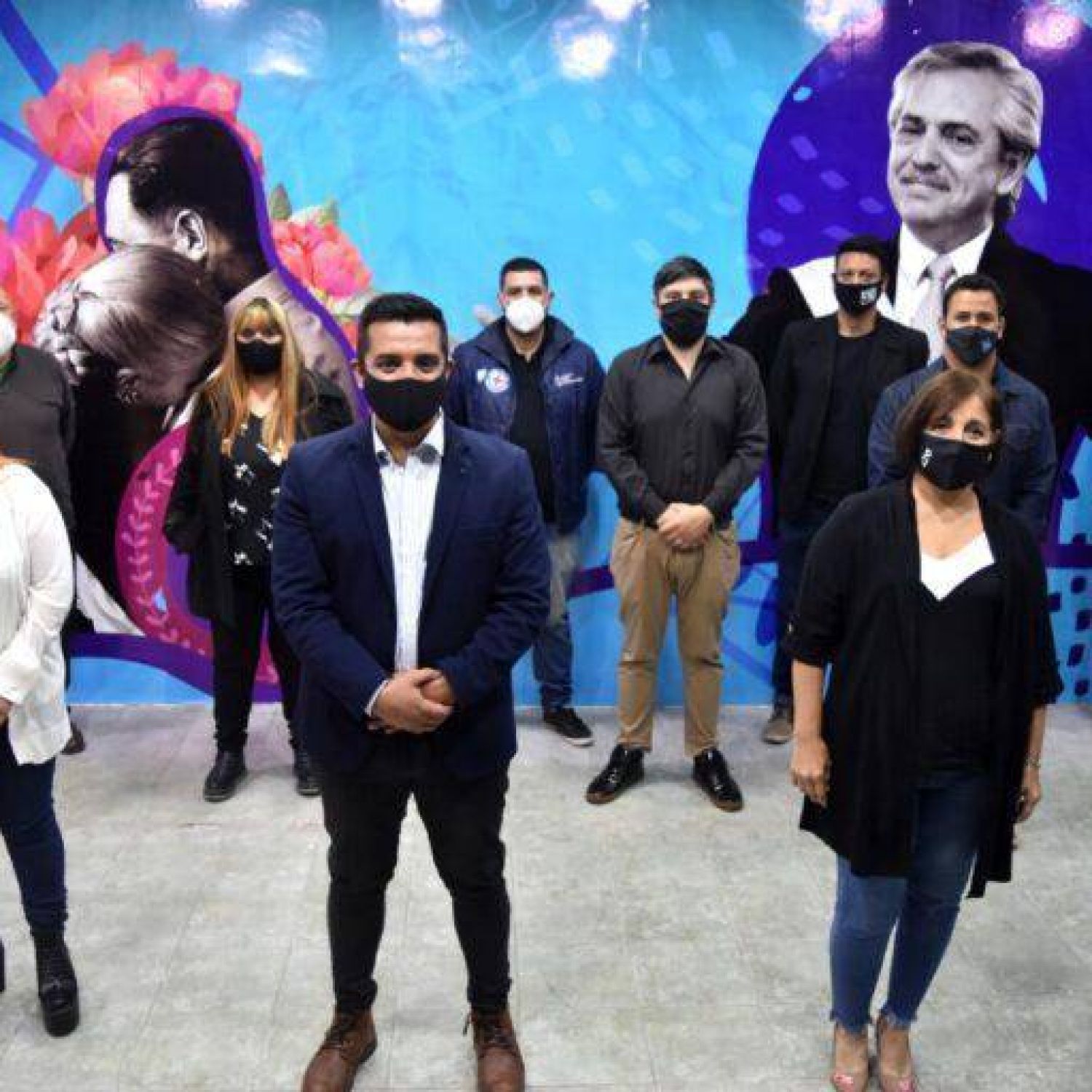 Inauguran sede del Frente de Todos en el centro de Lanús