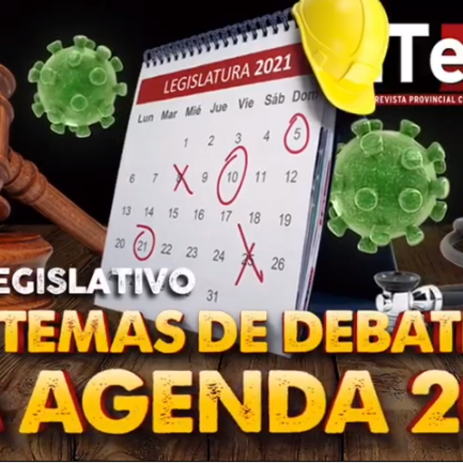 Los temas de debate de la agenda 2021