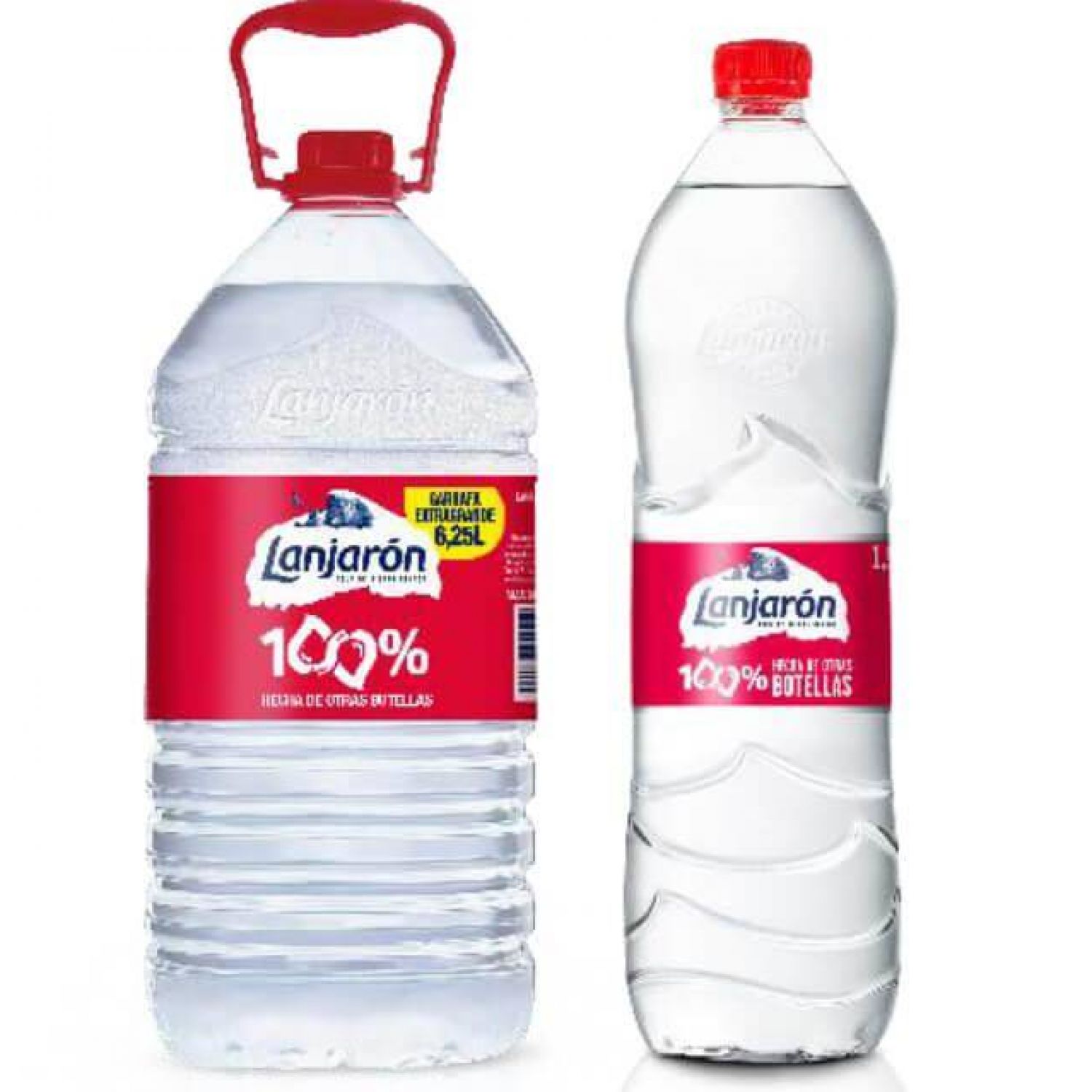 Lanjarón incorpora nuevos formatos hechos en su totalidad de plástico ...