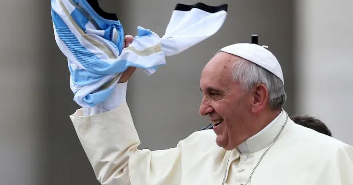 "Los invito a vivirlo con humildad", el mensaje del Papa al campeón del ...