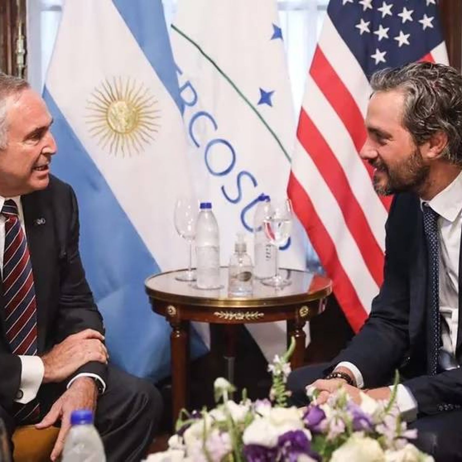 Santiago Cafiero y Marc Stanley celebraron los 200 años de relaciones ...