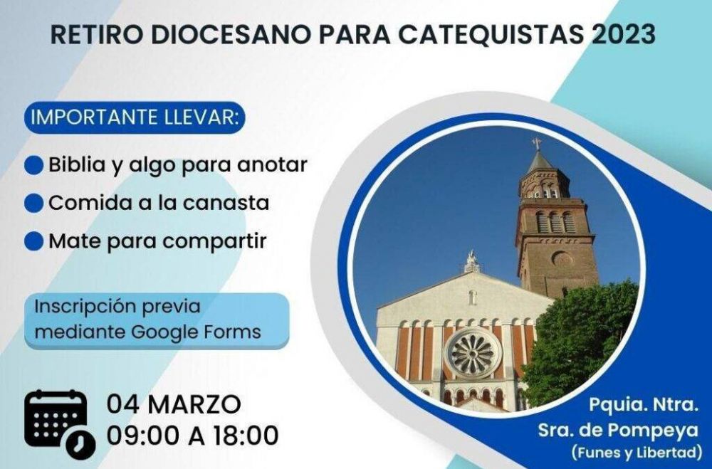 Retiro anual diocesano para catequistas