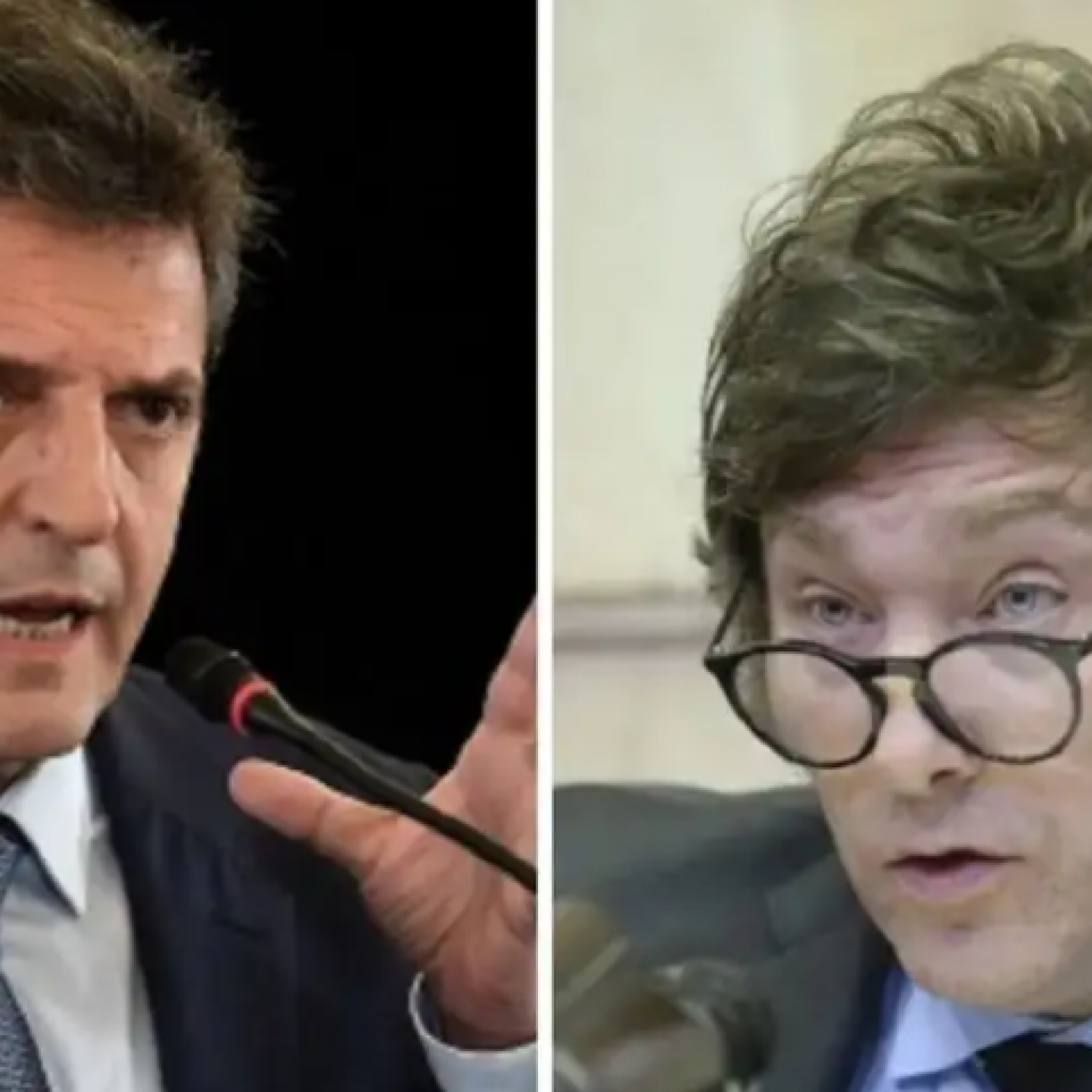 Milei habló de "horrores económicos" de Massa, y la réplica fue dura ...