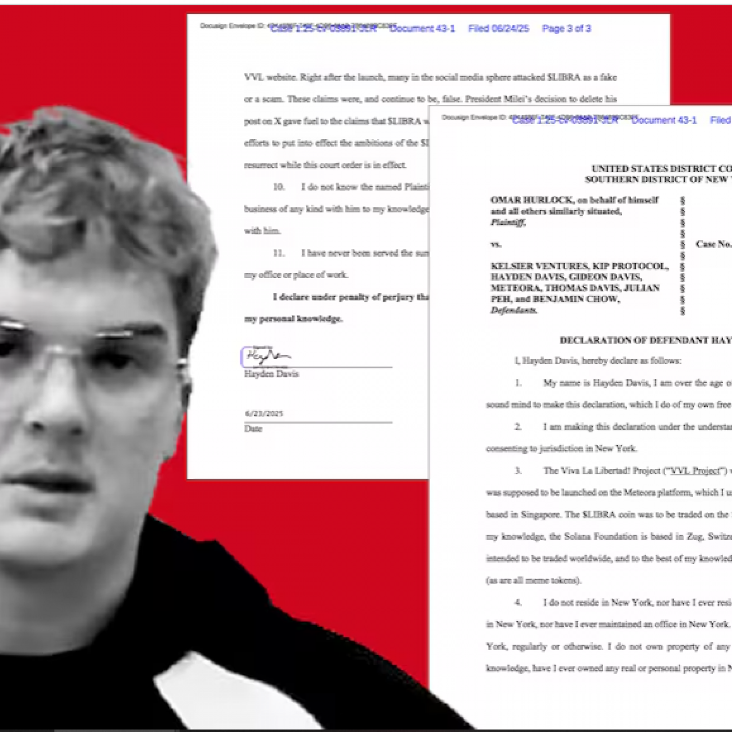 Caso $LIBRA: Declaró Hayden Davis y avanza la causa judicial en EE.UU