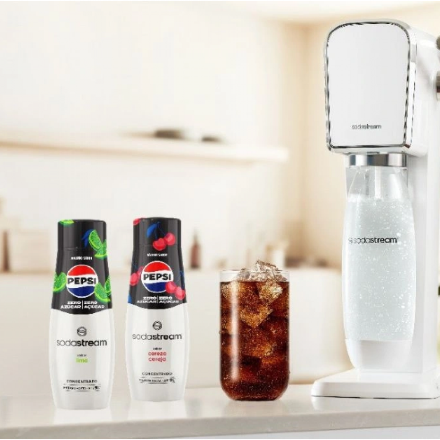SodaStream amplía su gama Pepsi Zero con dos sabores veraniegos: Cherry ...