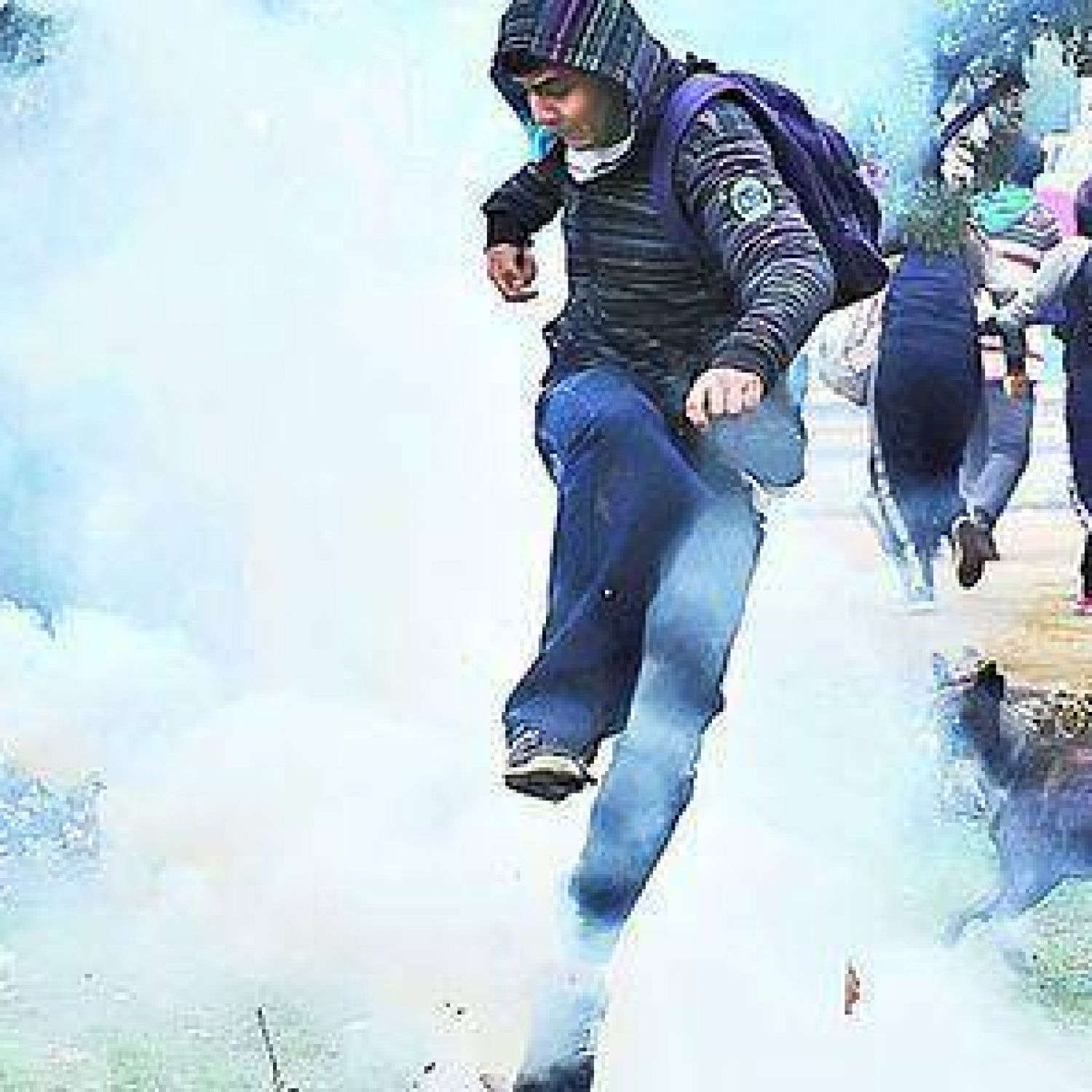 Fuertes choques en Chile entre estudiantes y la policía