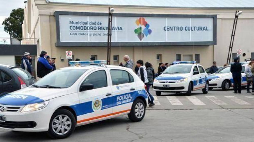 Comodoro cuenta con 12 nuevos patrulleros para combatir el delito