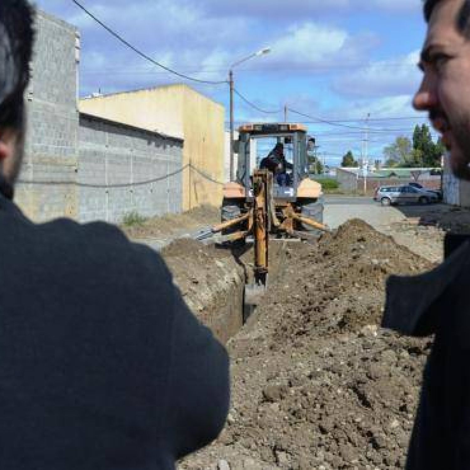 Iniciaron los trabajos para la construcción de veredas en el 40 Viviendas